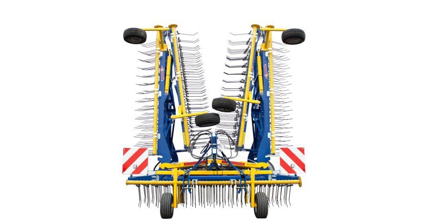 Treffler TS Tined Harrow forefront mechanical weed control, all crops.